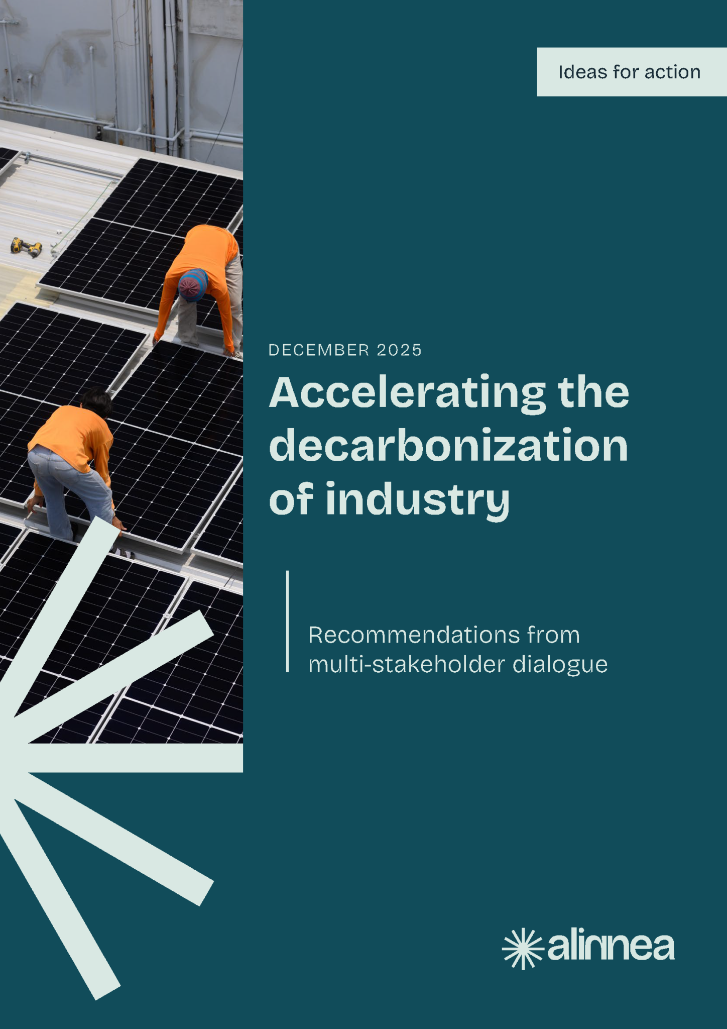 Accelerating the decarbonization of industry - Alinnea